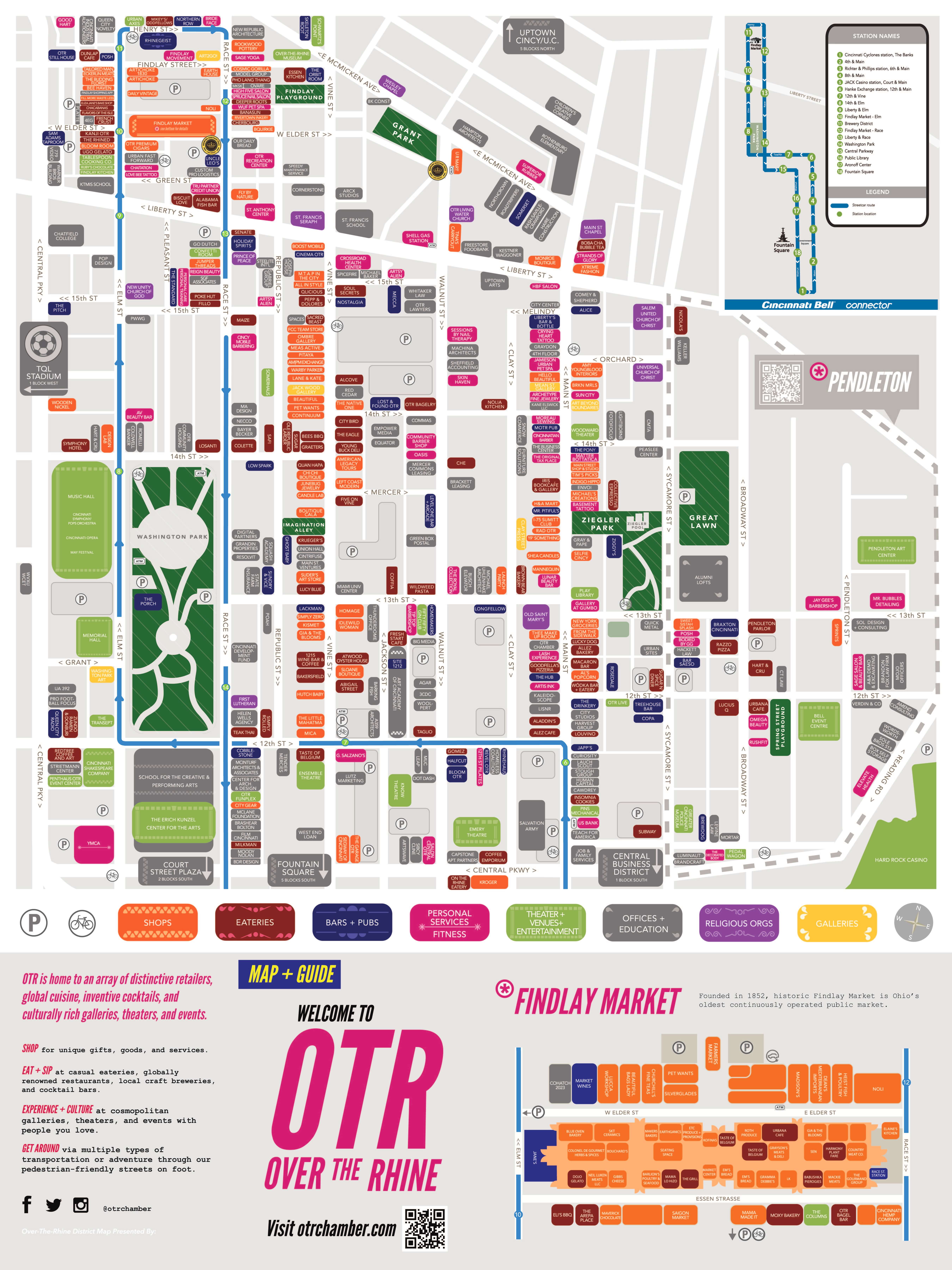 Map & Guide - Over-the-Rhine Chamber of Commerce
